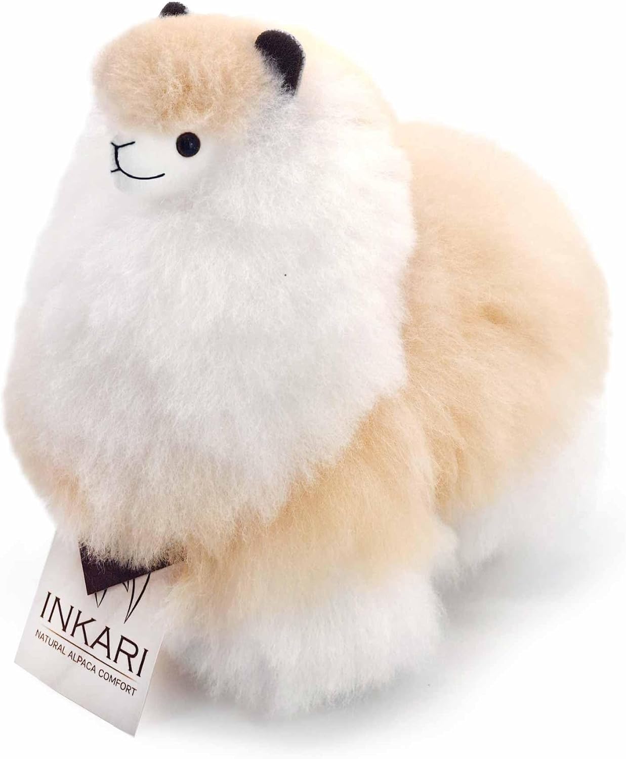 Amazon.com: Inkari Alpaca Stuffed Animal - 9 Inch Made of Real Alpaca ...