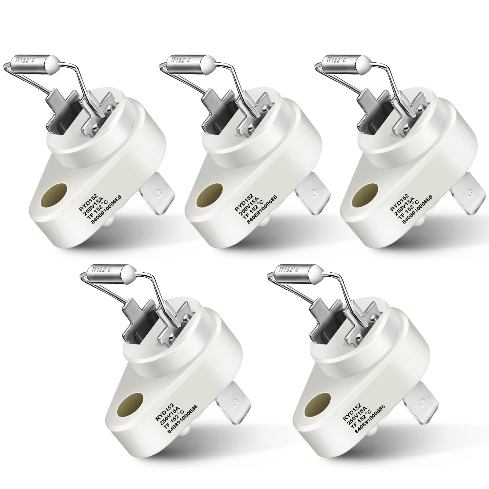 Amazon.com : Dreyoo 5 Pack Thermal Cut Off Fuse 152°C, Compatible with ...