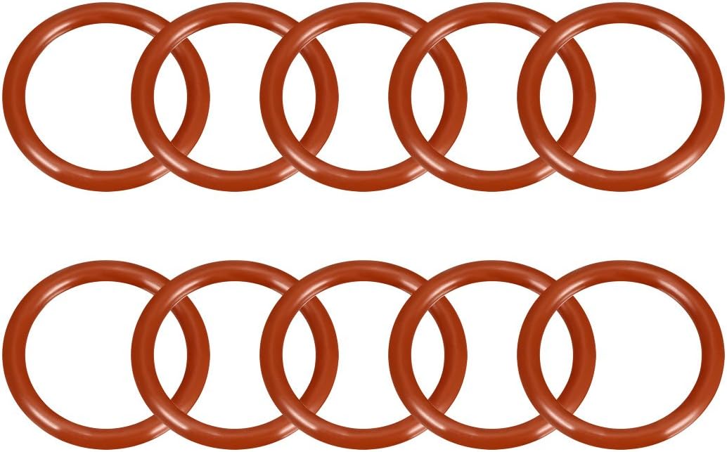uxcell Silicone O-Ring, 32mm Outside Diameter, 25mm Inner Diameter, 3 ...