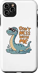 Amazon.com: iPhone 11 Pro Max Loch Ness Monster Pun, Dont Ness With Me, Cryptid Nessie Case ...