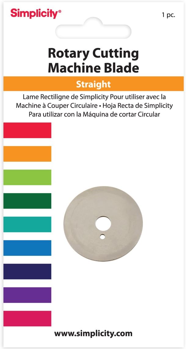 Amazon.com: Simplicity Straight Rotary Cutting Blade : Arts, Crafts ...