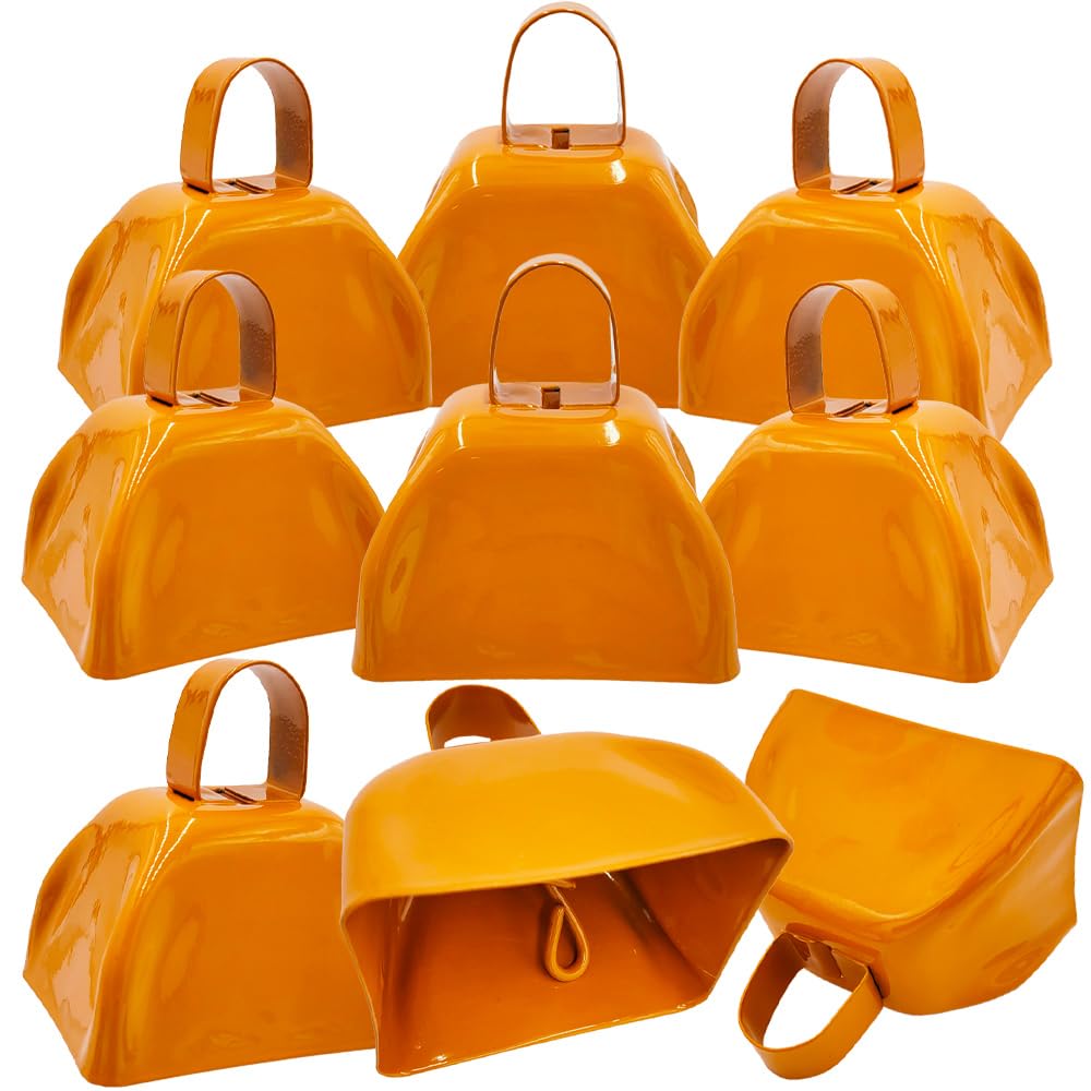 Amazon.com - The Dreidel Company Metal Cowbell Noisemaker Cheering Bell ...