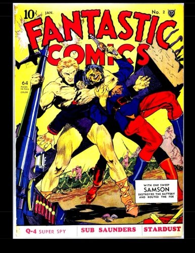 Fantastic Comics #2: Golden Age Superhero Comic: Therrian, Kari A ...