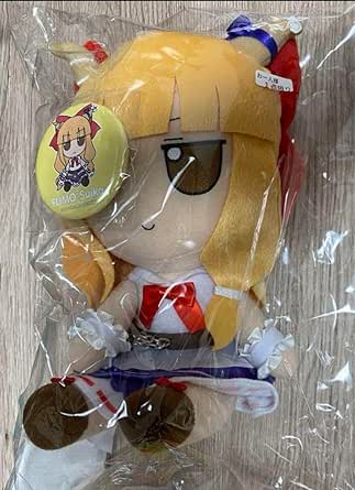 Amazon.co.jp: 東方ぬいぐるみシリーズ 66 伊吹萃香 ふもふもすいか。 缶バッジ付き 9IK : おもちゃ