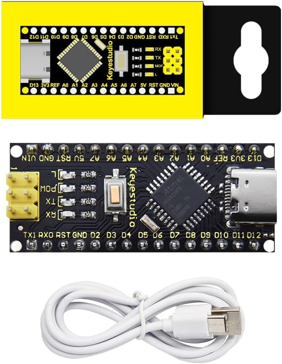 KEYESTUDIO Nano Plus Entwicklungsboard Kompatibel mit Arduino IDE ...