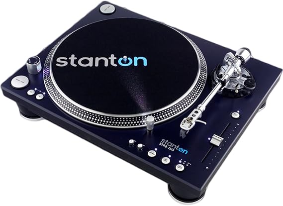 Amazon.com: Stanton ST.150 Turntable with Cartridge and S-Shaped Tone ...