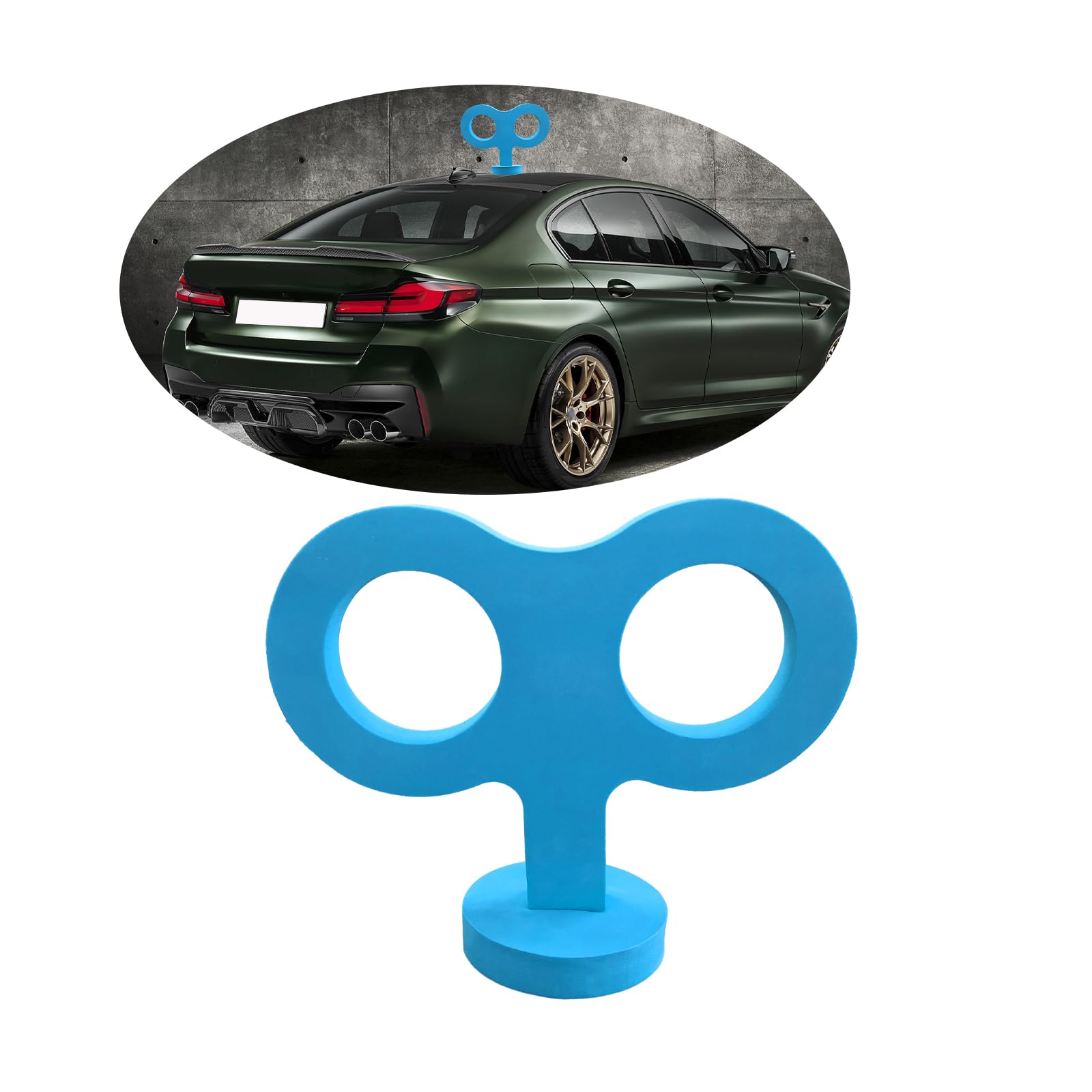Amazon.com: Dickno Car Wind Up Key Sticker, 3D Cute Clockwork Wind Up ...