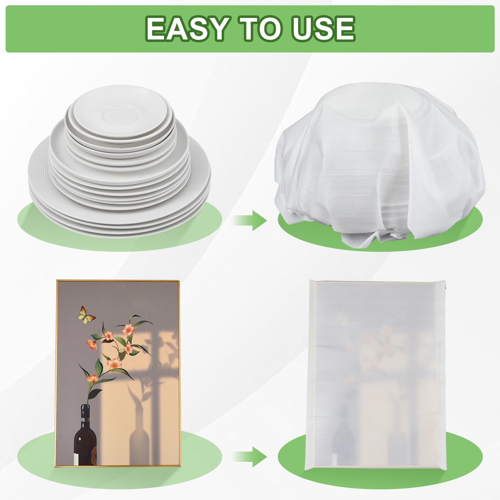 Snapklik.com : 30 Pcs 18x18 Inch Extra Large Foam Pouches, Cushion Foam ...