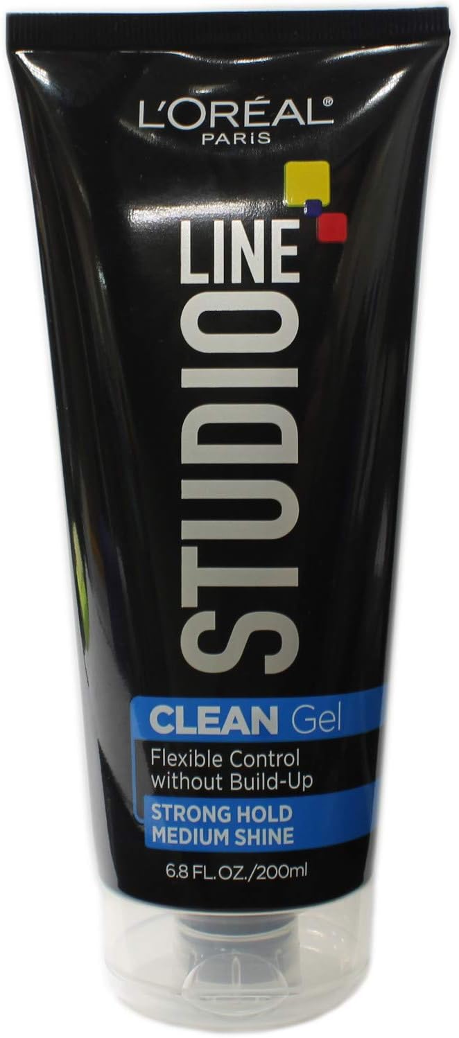 L'Oreal Paris Studio Line Clean Gel, Strong Hold, 6.8 Ounce (Pack of 2 ...