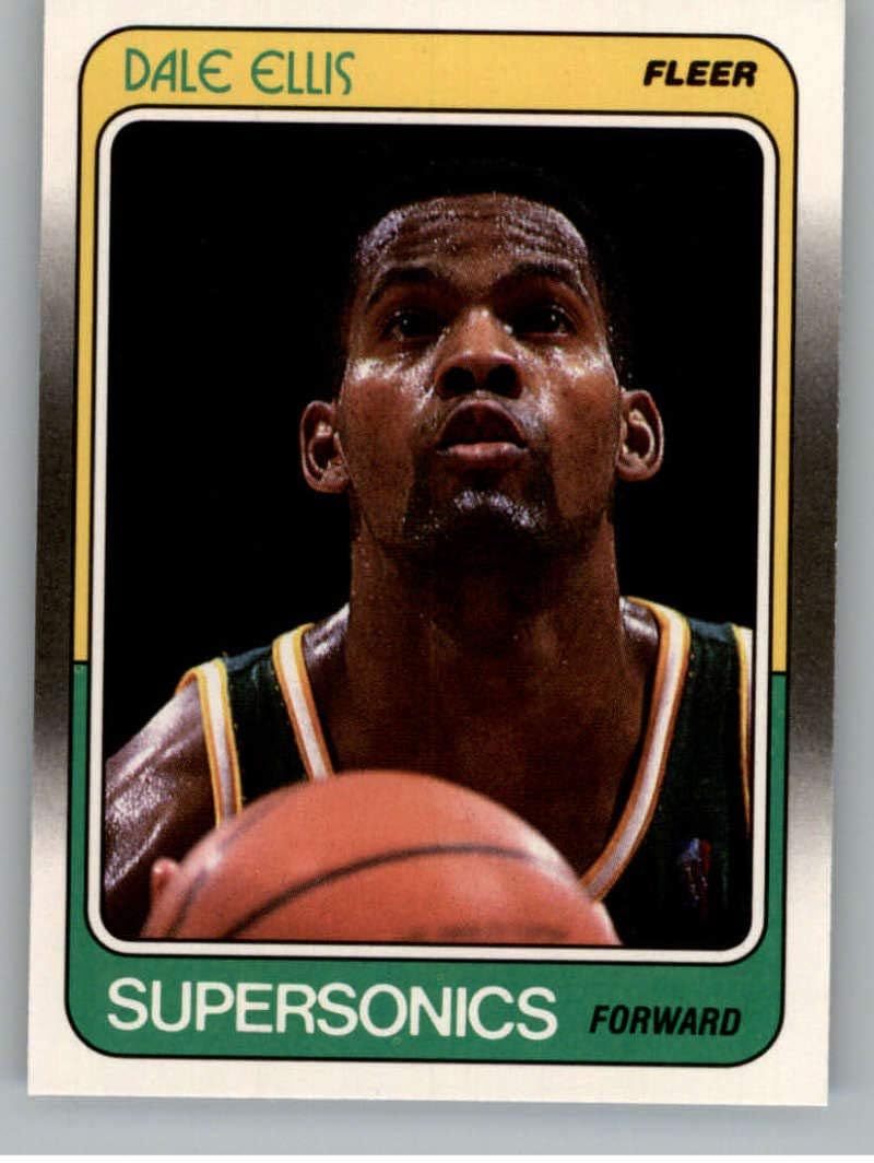 Amazon.com: 1988-89 Fleer Set Break ONE Basketball #107 Dale Ellis ...