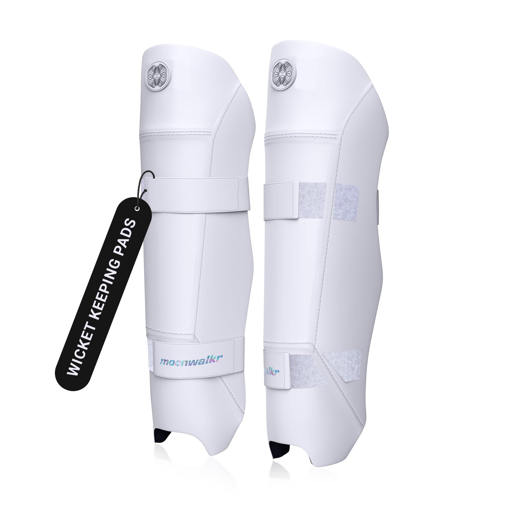 Buy moonwalkr Cricket Keeping Shin Guards Wicket Keeper Pads Protective ...