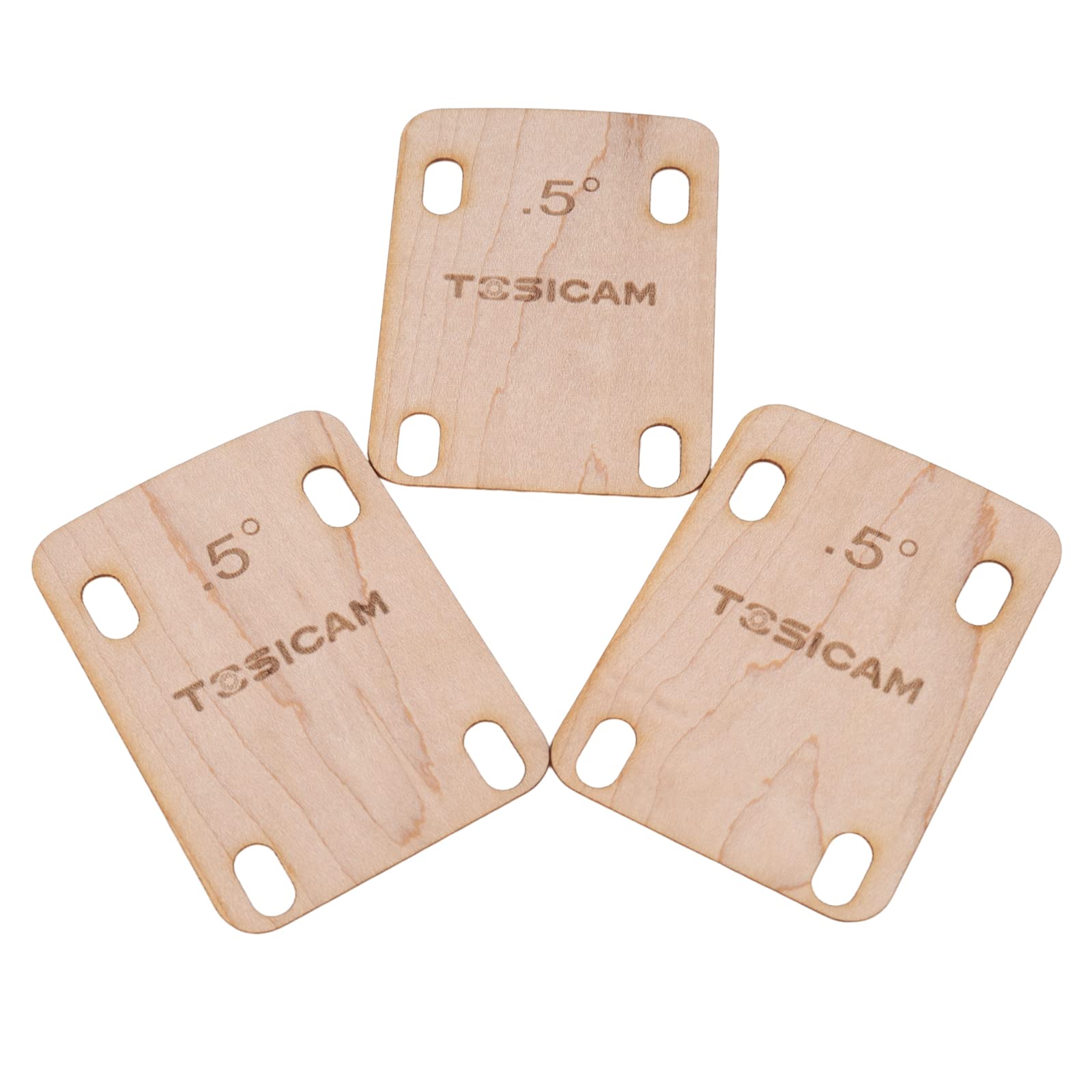 Snapklik.com : 3pcs Guitar Neck Shims Shim Made Of Canada Solid Maple ...