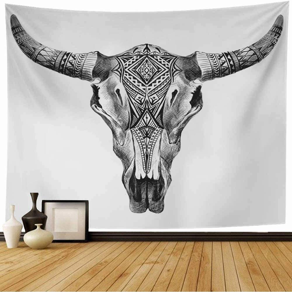 Papel Tapiz Tribal Azteca Cian Y Verde