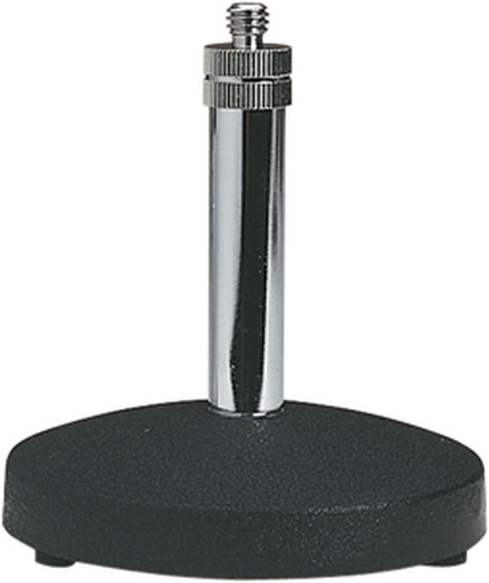 Soundlab Desk Microphone Stand, Black/silver : Amazon.co.uk: Stationery ...
