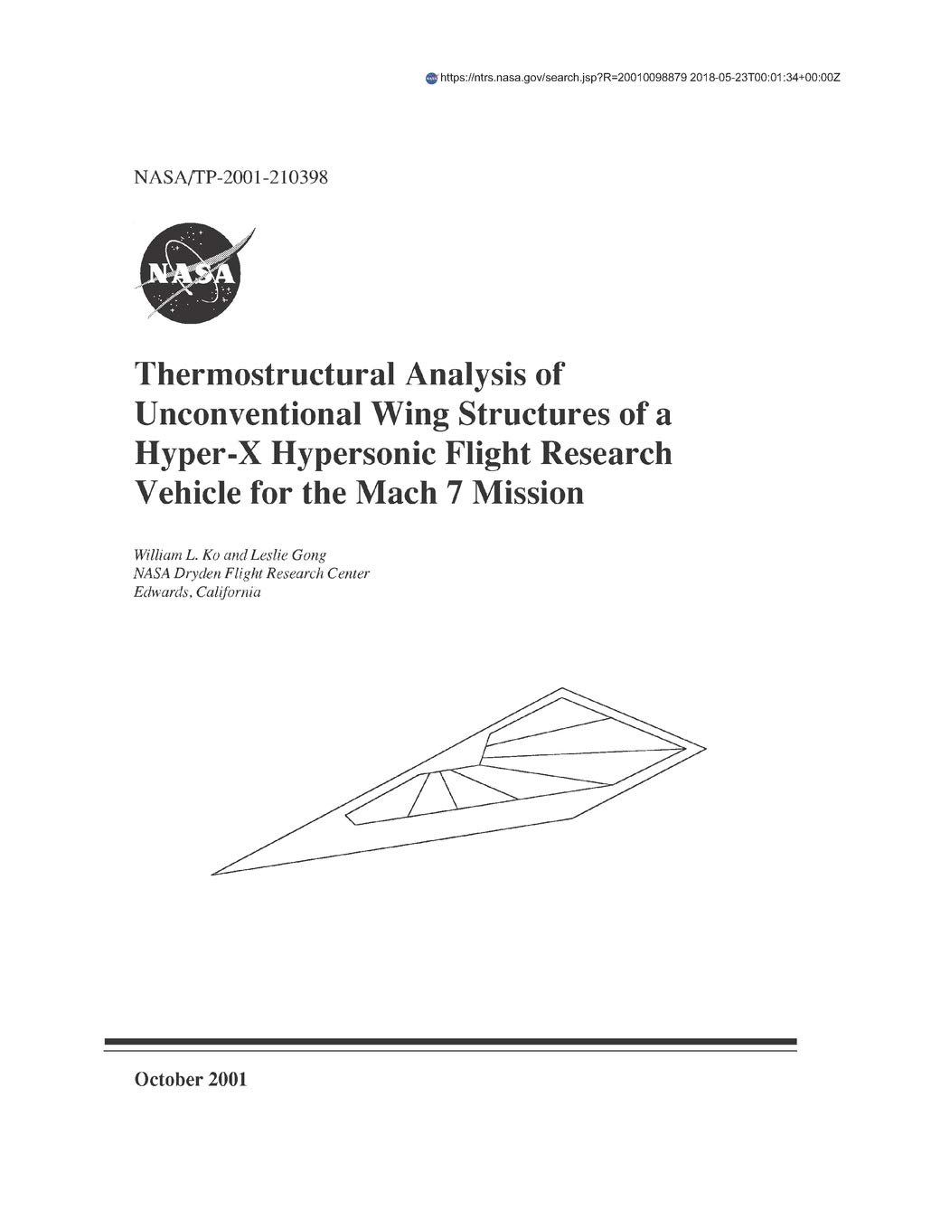 Buy Thermostructural Analysis of Unconventional Wing Structures of a ...
