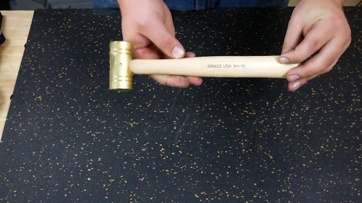 Watch Grace USA - 4 Ounce Brass Hammer - Gunsmithing - Hammers - 4 ...