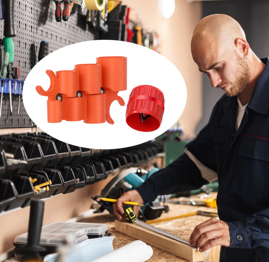 Snapklik.com : 1/4 - 1 Depth Gauge And Pipe Deburring Tool Kit, 1/8 To ...