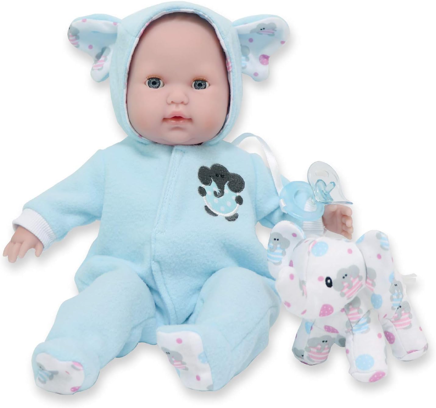 Amazon.com: JC Toys 15" Realistic Soft Body Baby Doll with Open/Close ...
