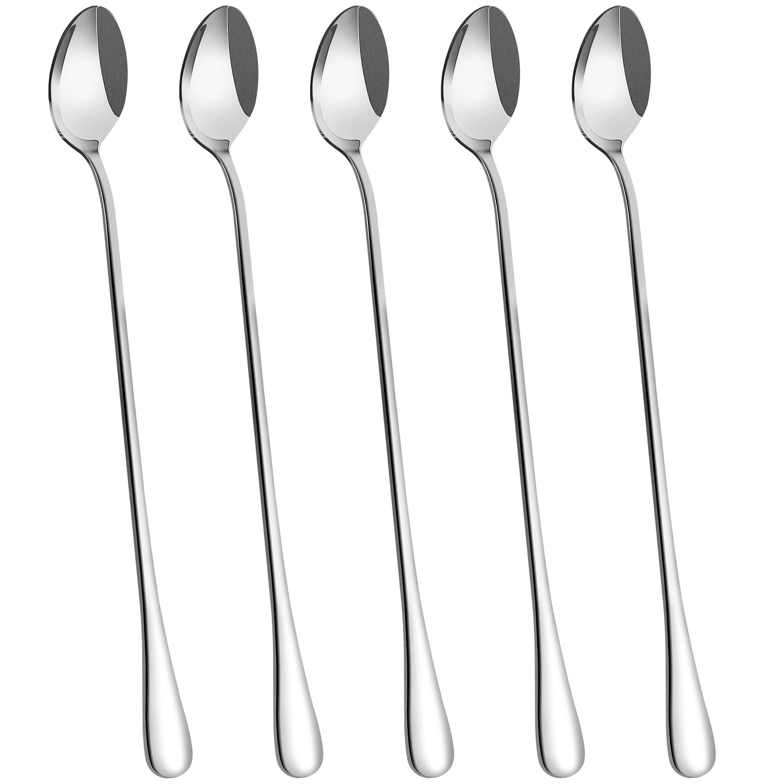 Amazon.com: Long Handle Spoon, Coffee Stirrers 9-inch Ice Tea Spoon ...