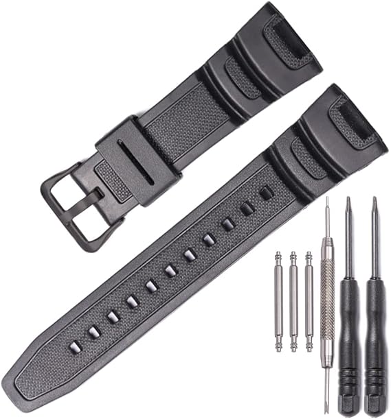 MCXGL Resin watch band Replacement for Casio SGW-100 Waterproof sports ...