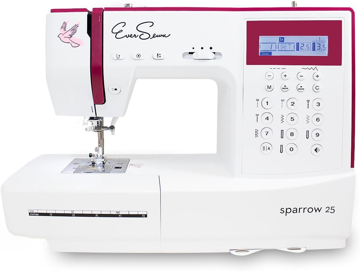 Amazon.com: Sparrow 25 Sewing Machine & EverSewn Sewing Starter Kit ...
