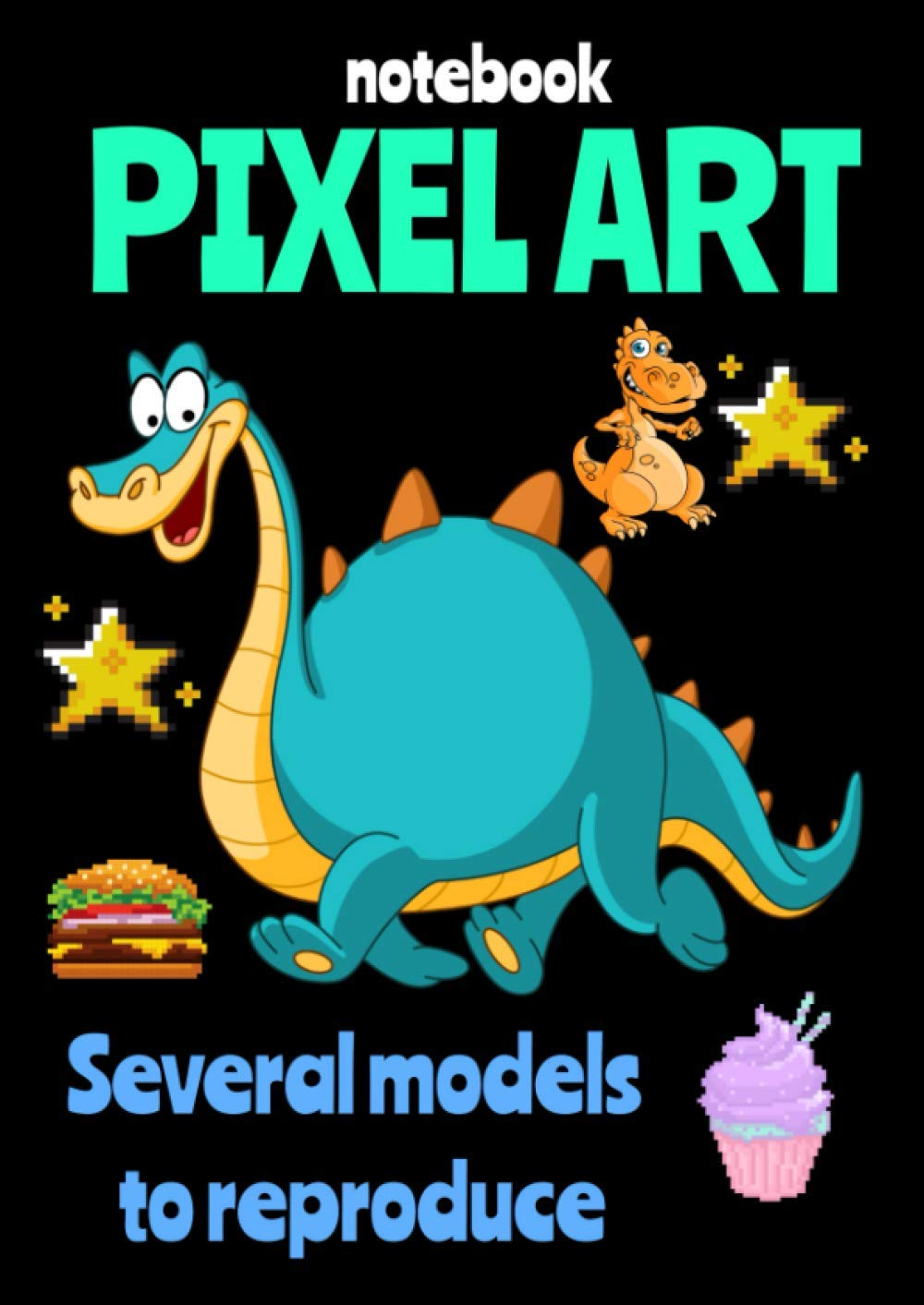 Buy PIXEL ART-pixel art colouring book-pixel drawing book-mindful ...
