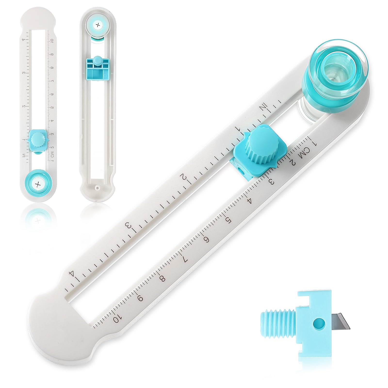 Amazon.com: Circle Cutter with Replacement Blades, Adjustable Calibre 2 ...