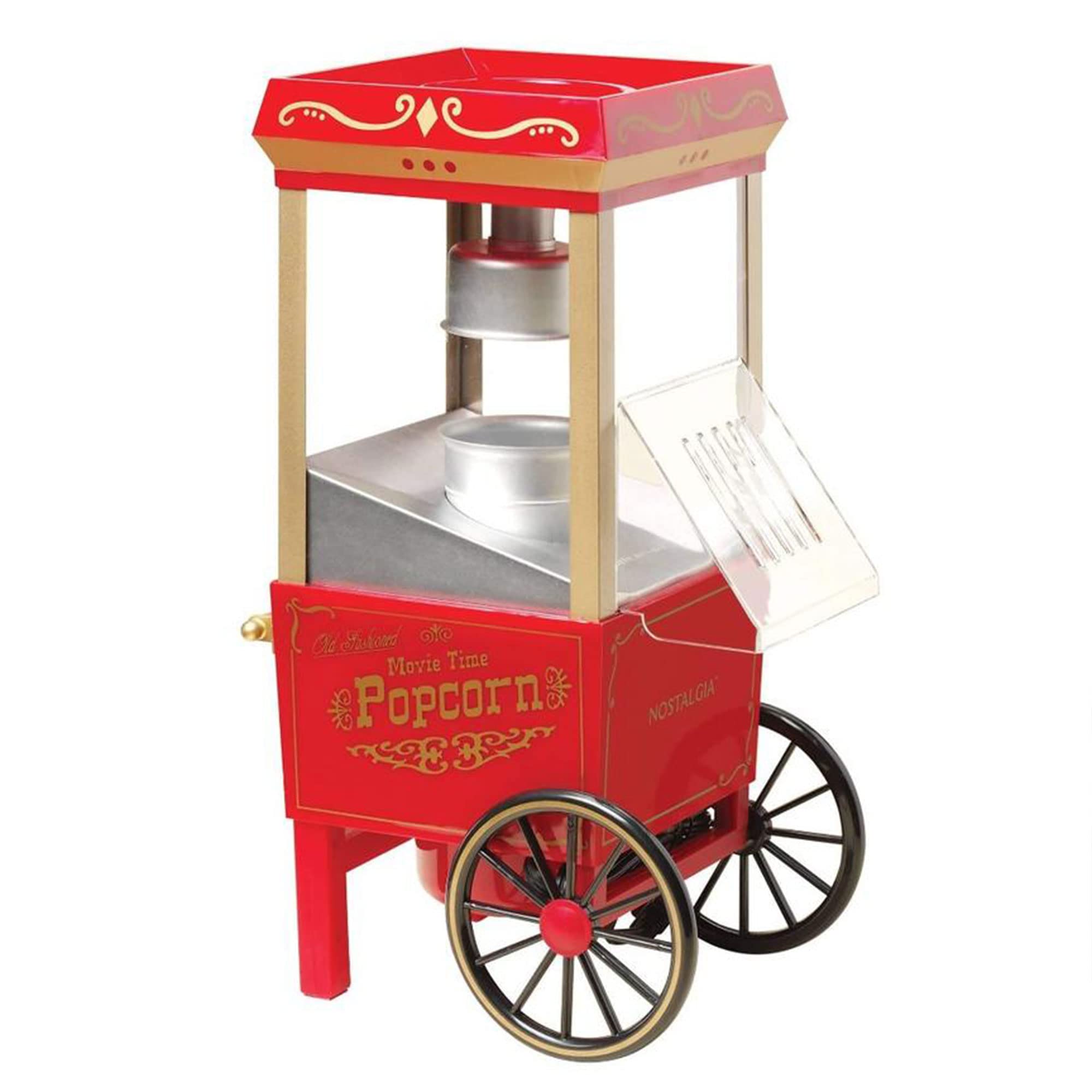 Amazon.com: Nostalgia Maker 12 Cups Hot Air Popcorn Machine with ...