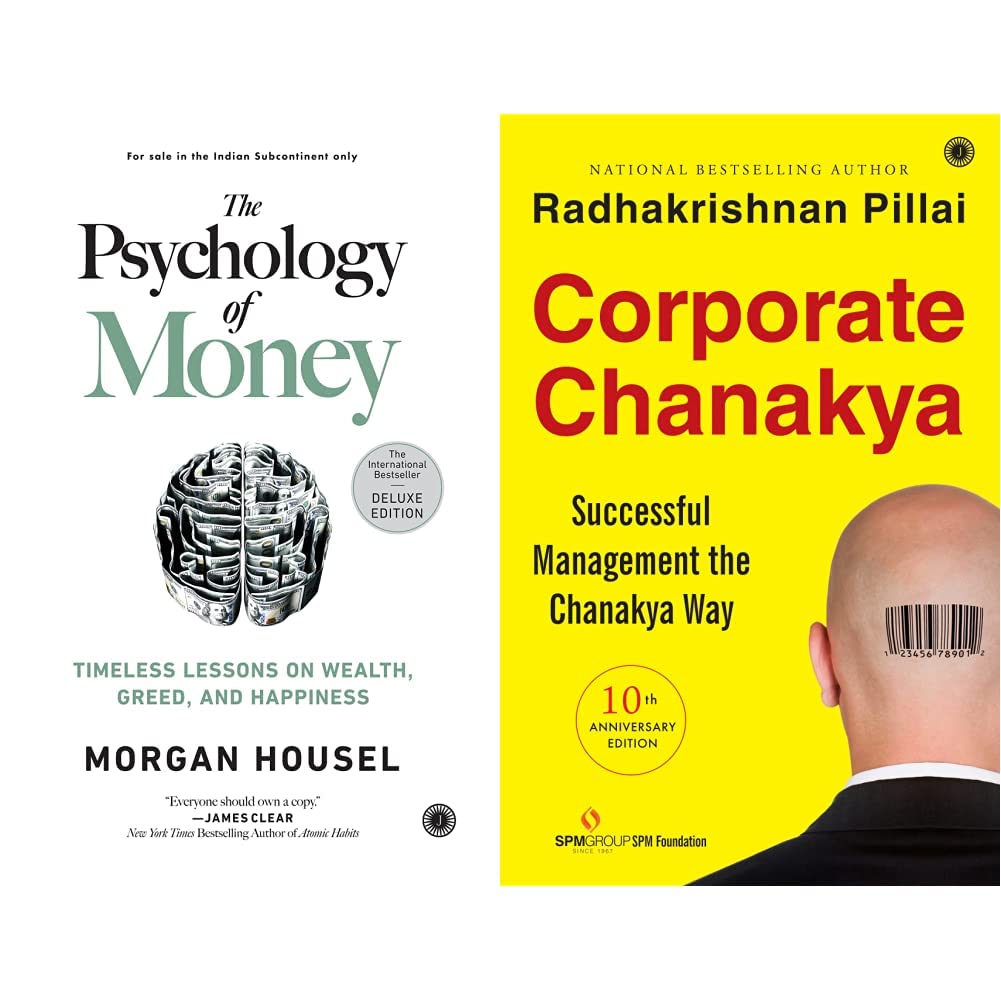 THE PSYCHOLOGY OF MONEY (DELUXE EDITION)+Corporate Chanakya, 10th ...