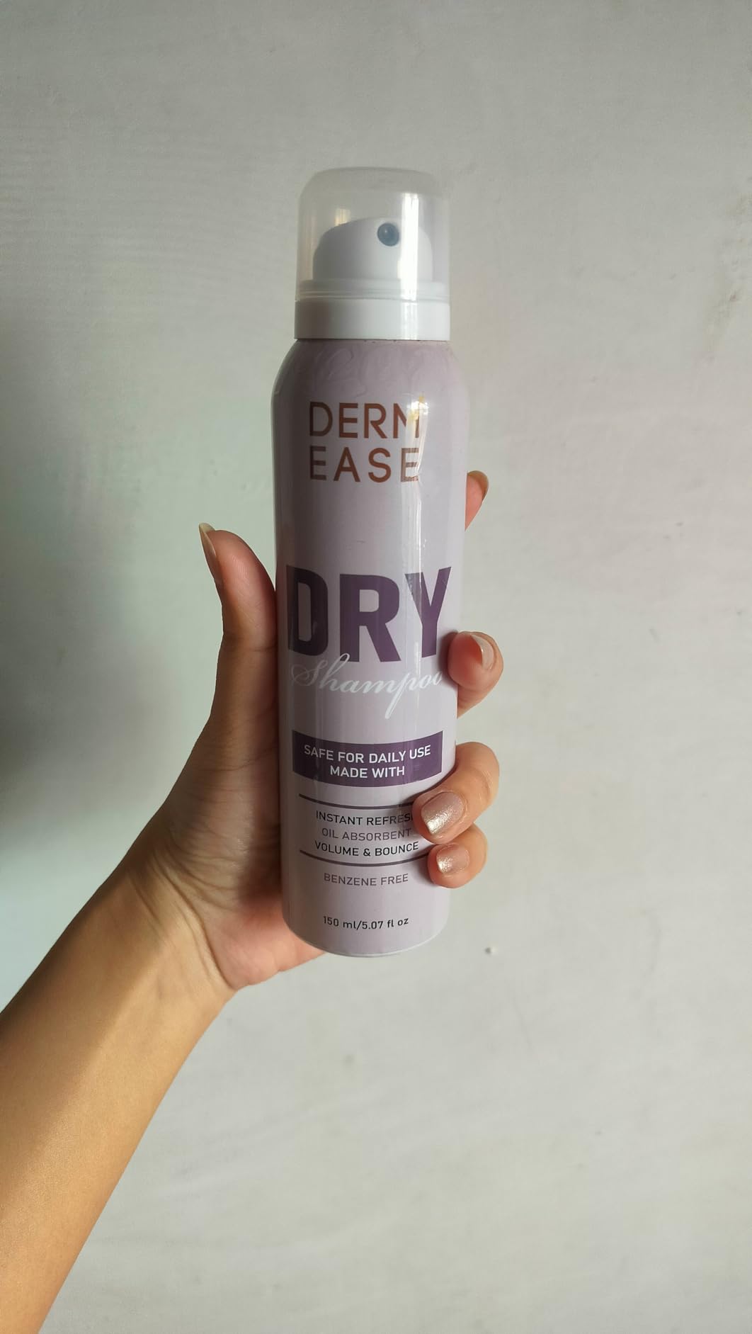 Buy DERM EASE Dry Shampoo for Women Spray 150ml | Instant Refresh | Oil ...