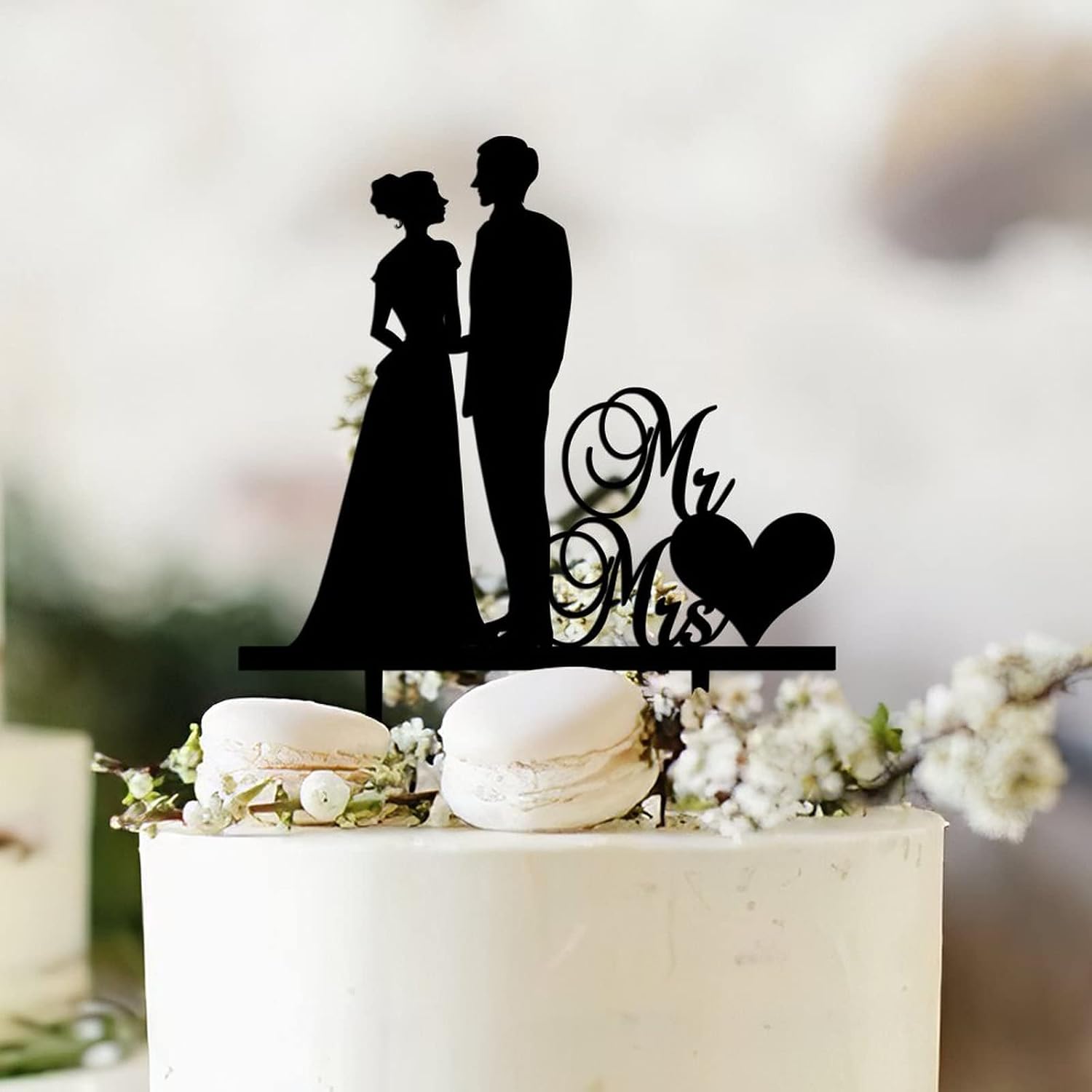Black wedding cake topper 60 photos - Astyledwedding.com