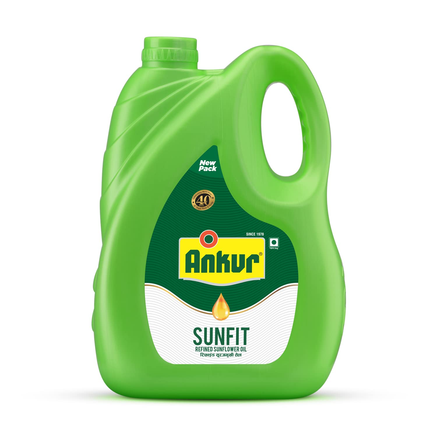 Ankur Sunfit Refined Sunflower oil 5L : Amazon.in: Grocery & Gourmet Foods