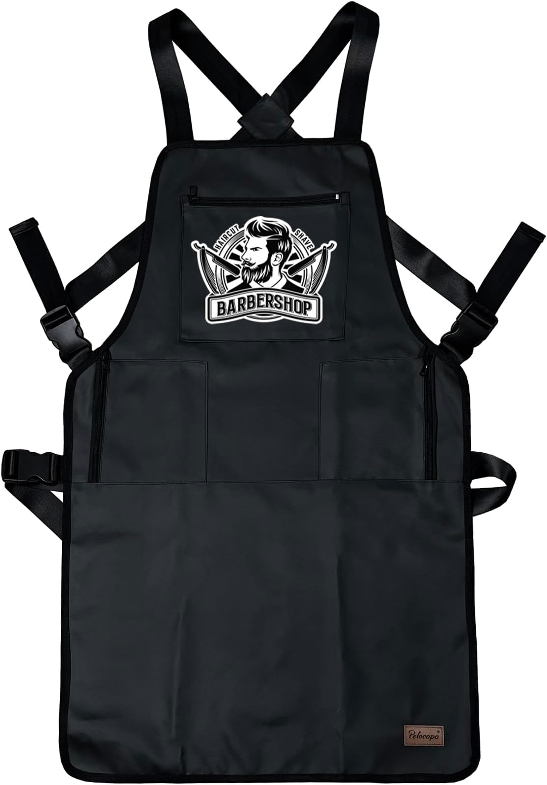 Amazon.com: Pelocapa Barber Apron Hair Stylists Tools Apron ...