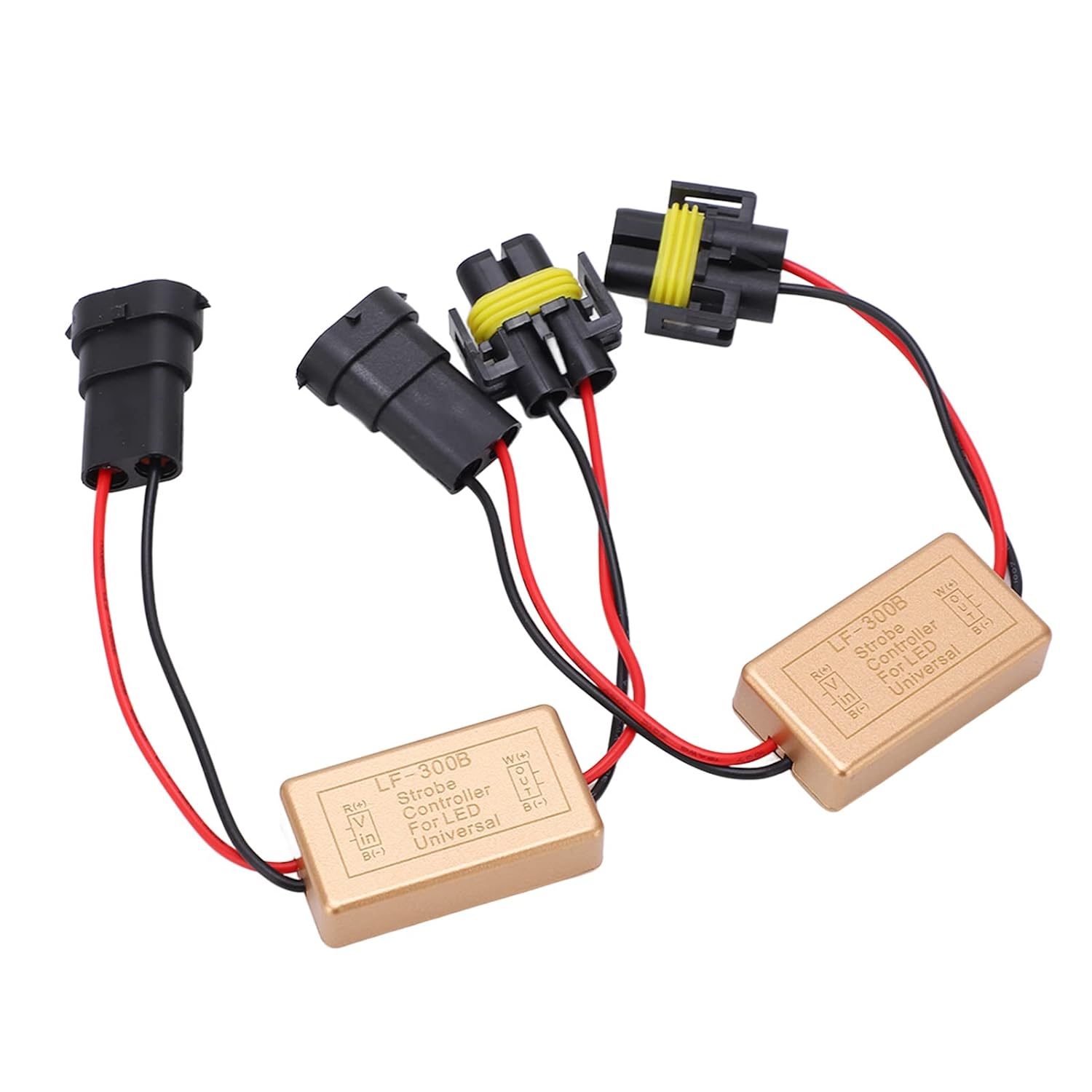 Amazon.com: 2PCs Flash Strobe Controller, High Performance 50W Blinking ...