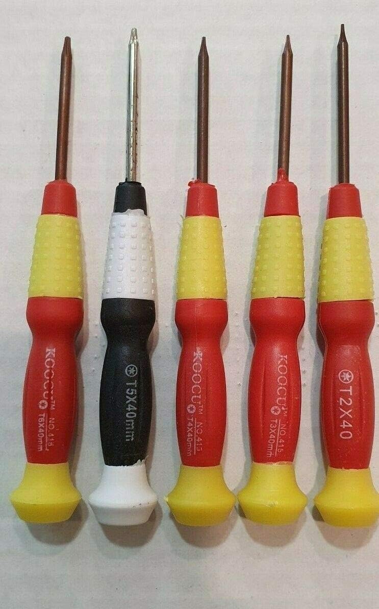 Torx T2 T3 T4 T5 T6 Phone Repair Kit Tool Set Magnetic Screwdrivers ...