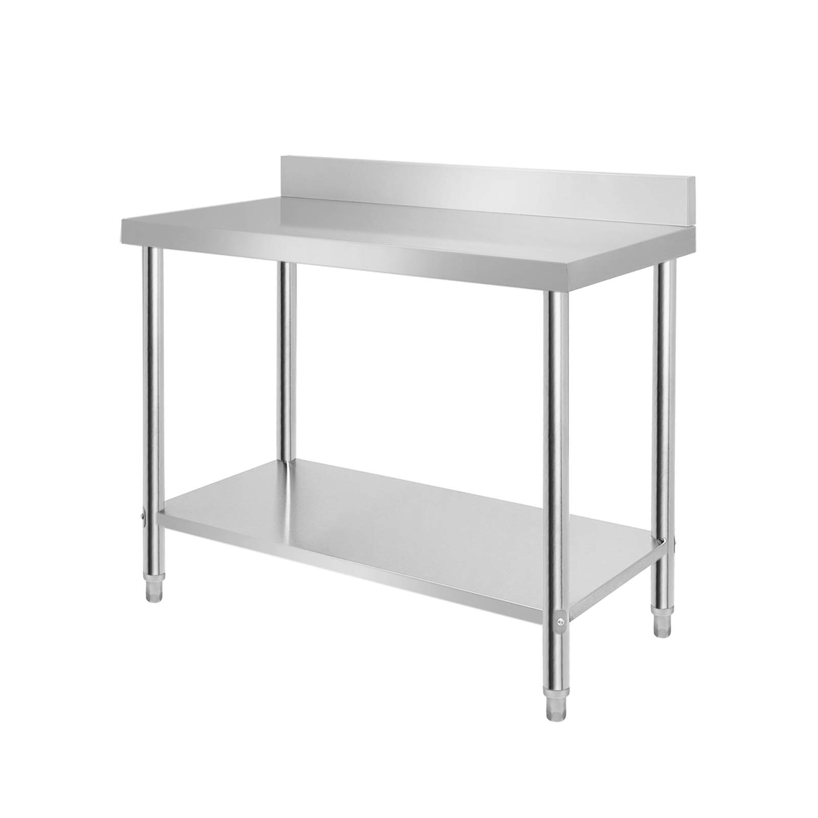 Buy LARS360 Stainless Steel Work Table Stainless Steel Table Silver ...