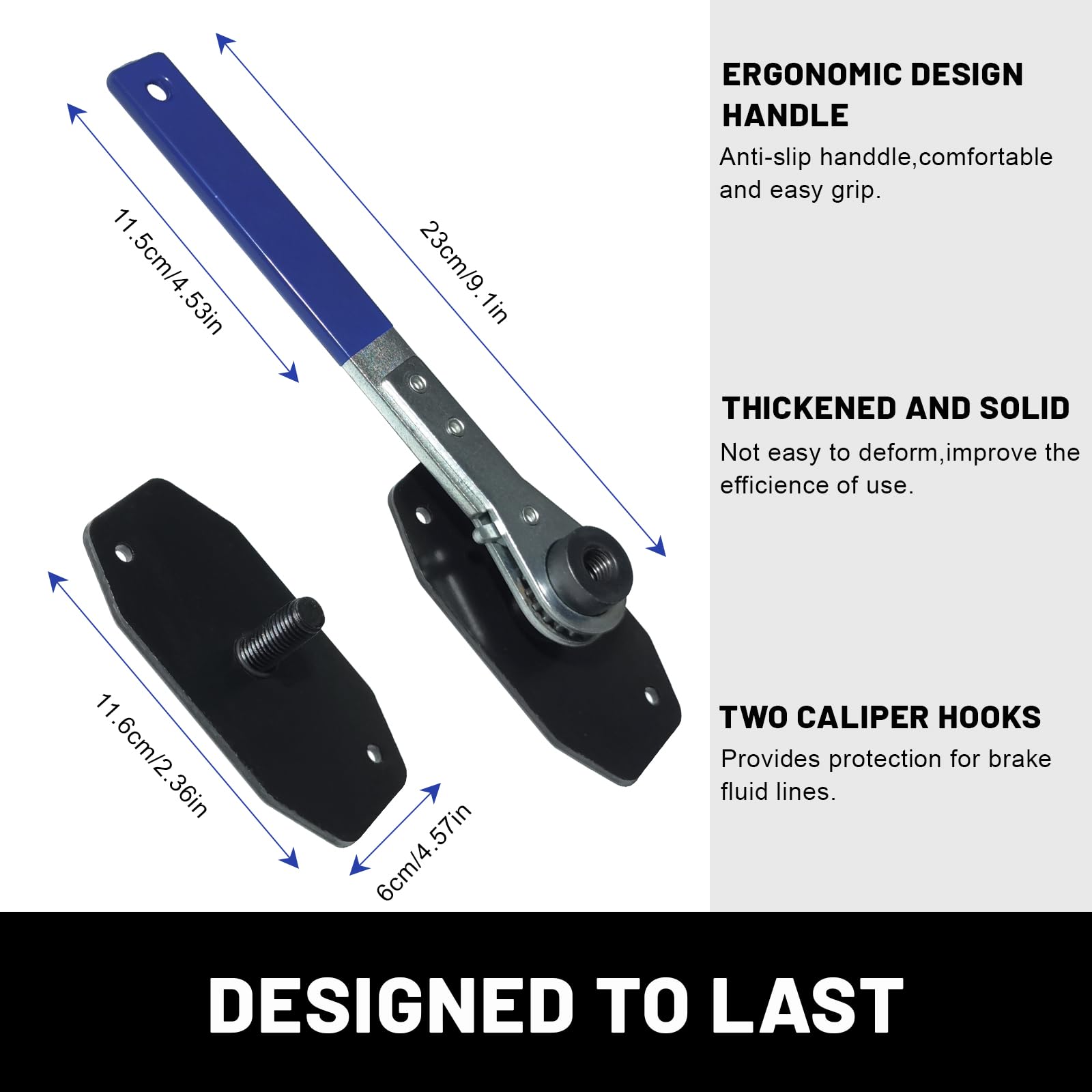 Snapklik.com : Ouzorp Brake Caliper Press Tool Brake Caliper ...