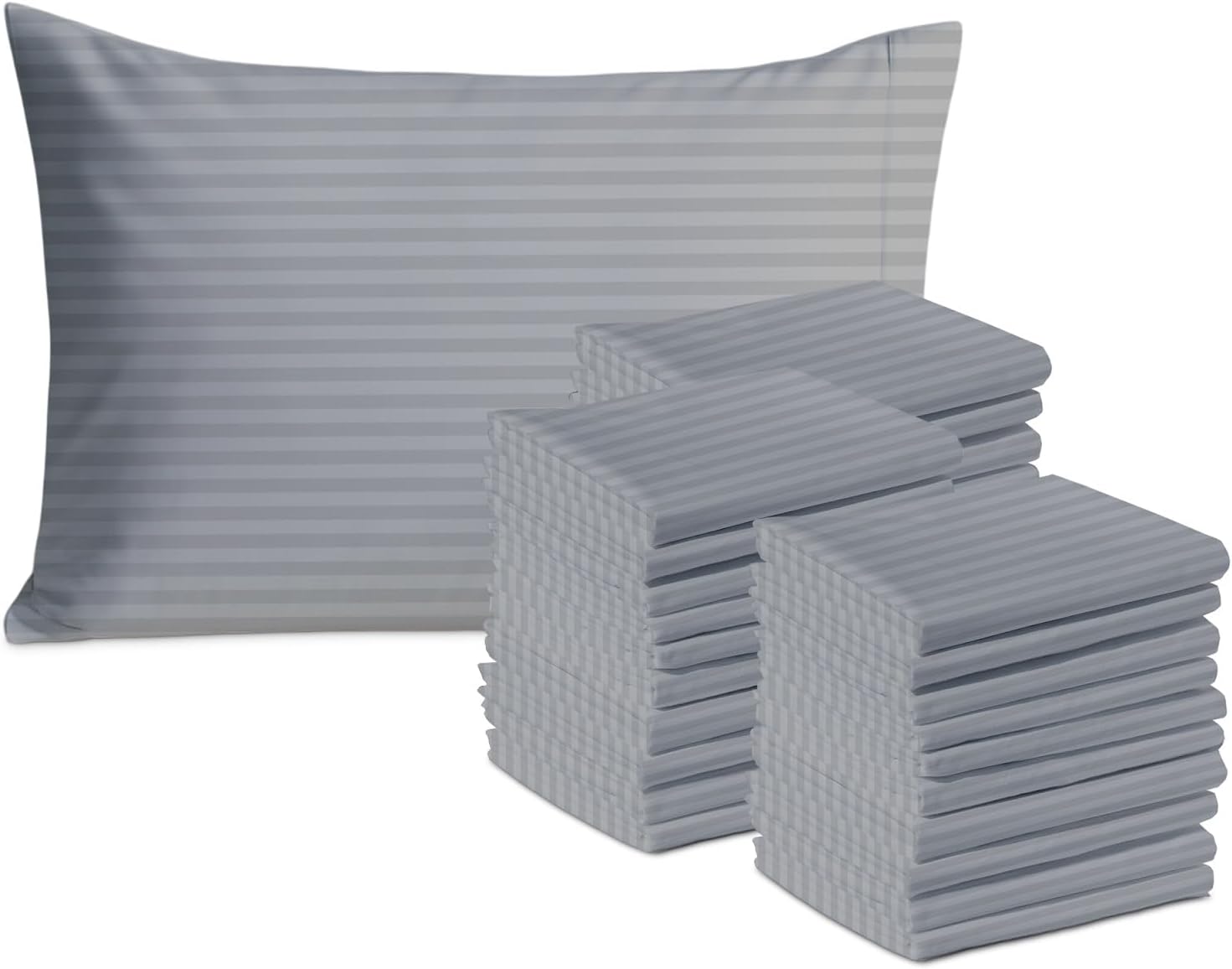 Amazon.com: Cottington Lane 100% Egyptian Cotton King Size Pillowcases ...