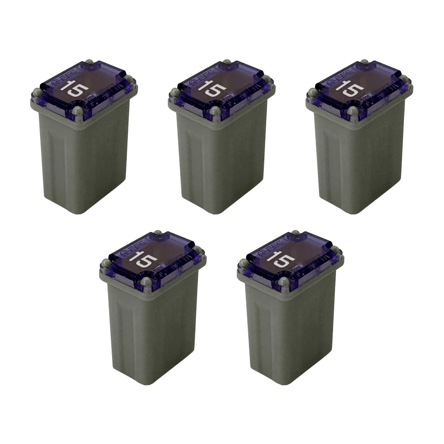 Amazon.com: 15 Amp M-Case Micro FMM Fuse 15mm for Pickup Trucks, Cars ...