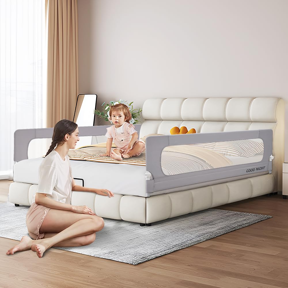 Playpals Toddler Bed Rail, Extra Long Baby Kids Bed Rail Guard Height ...
