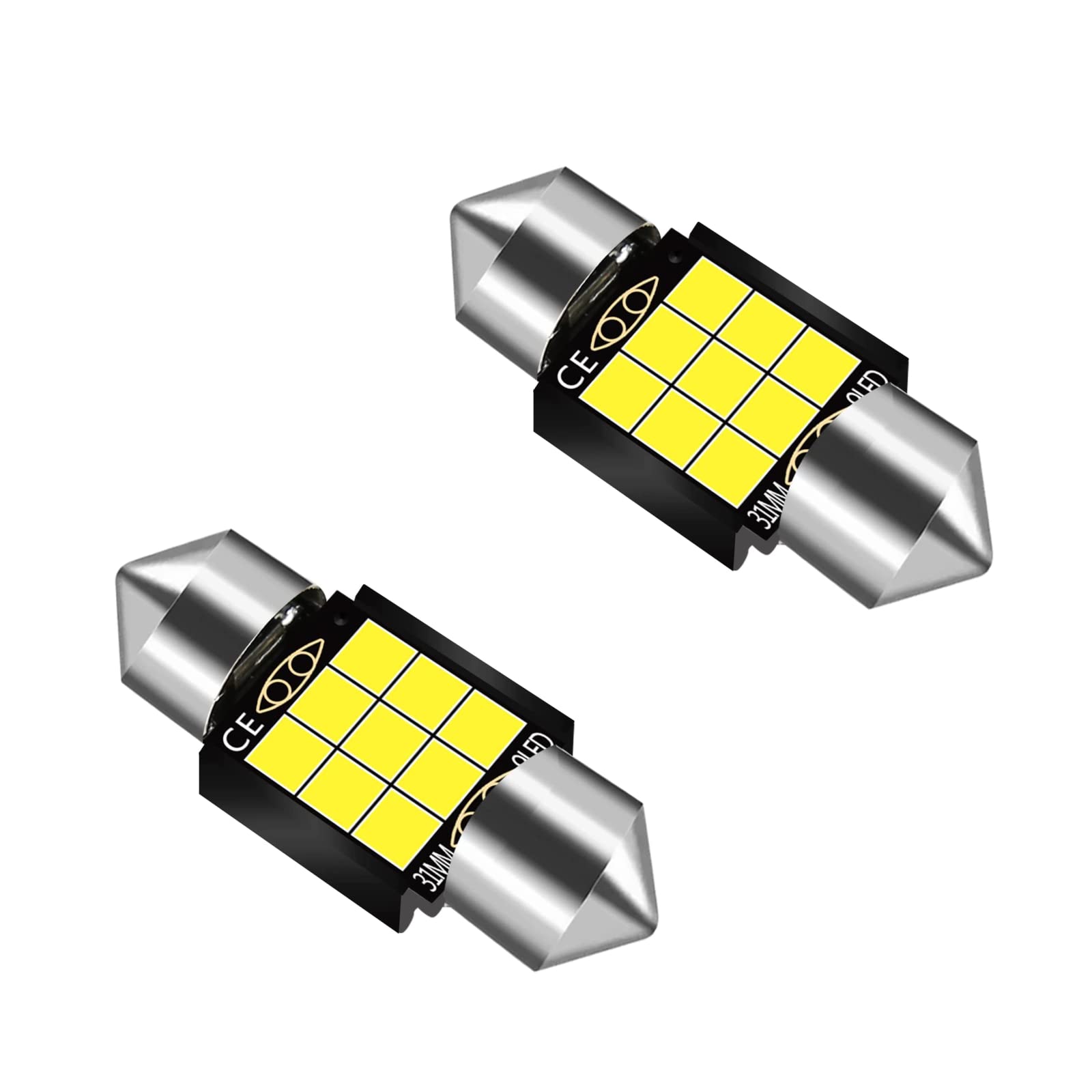 Snapklik.com : DE3175 LED Bulb,Super Bright White 31mm LED Bulb 3175 ...