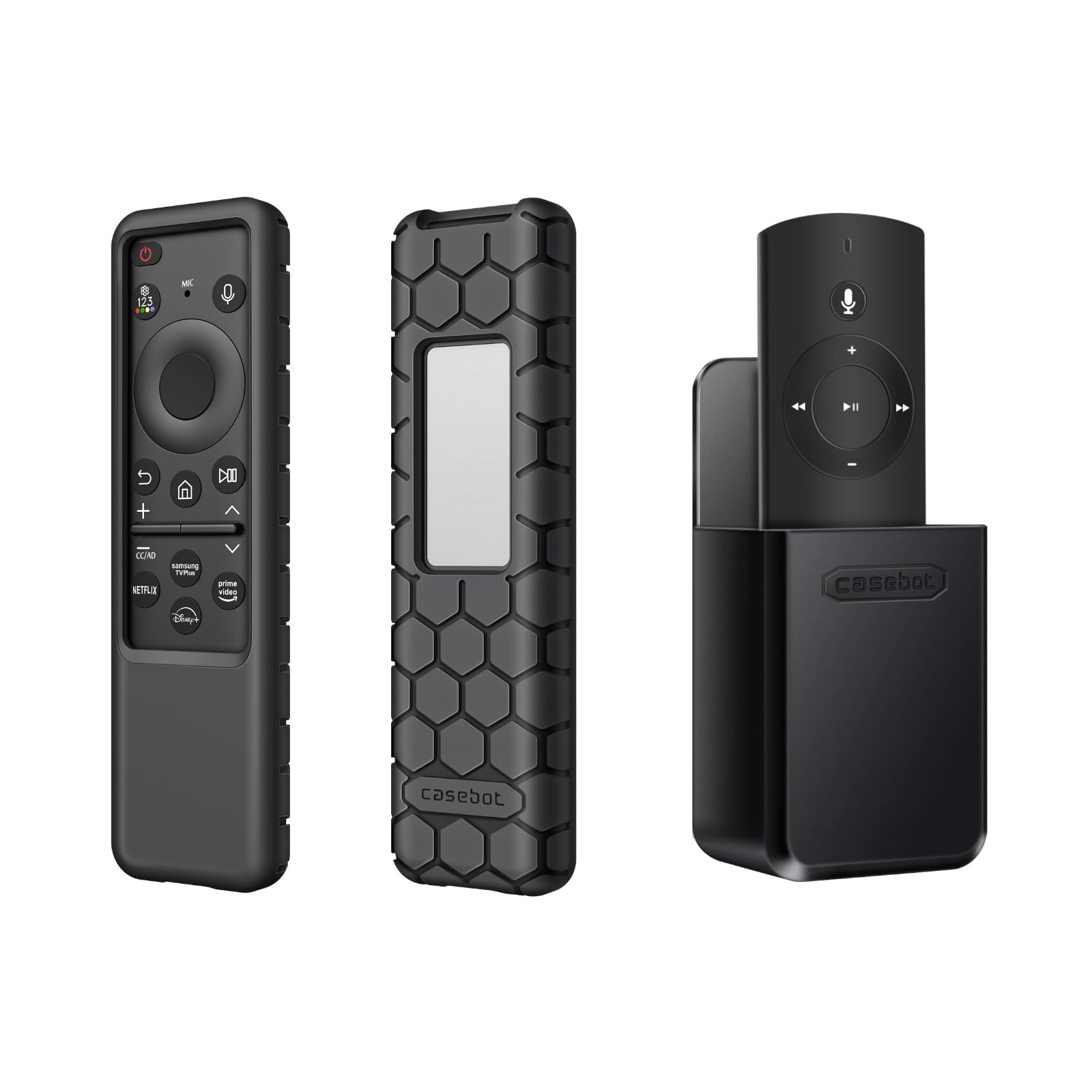 Amazon.com: Fintie Bundle: Case for Samsung Smart Solar Cell Remote ...