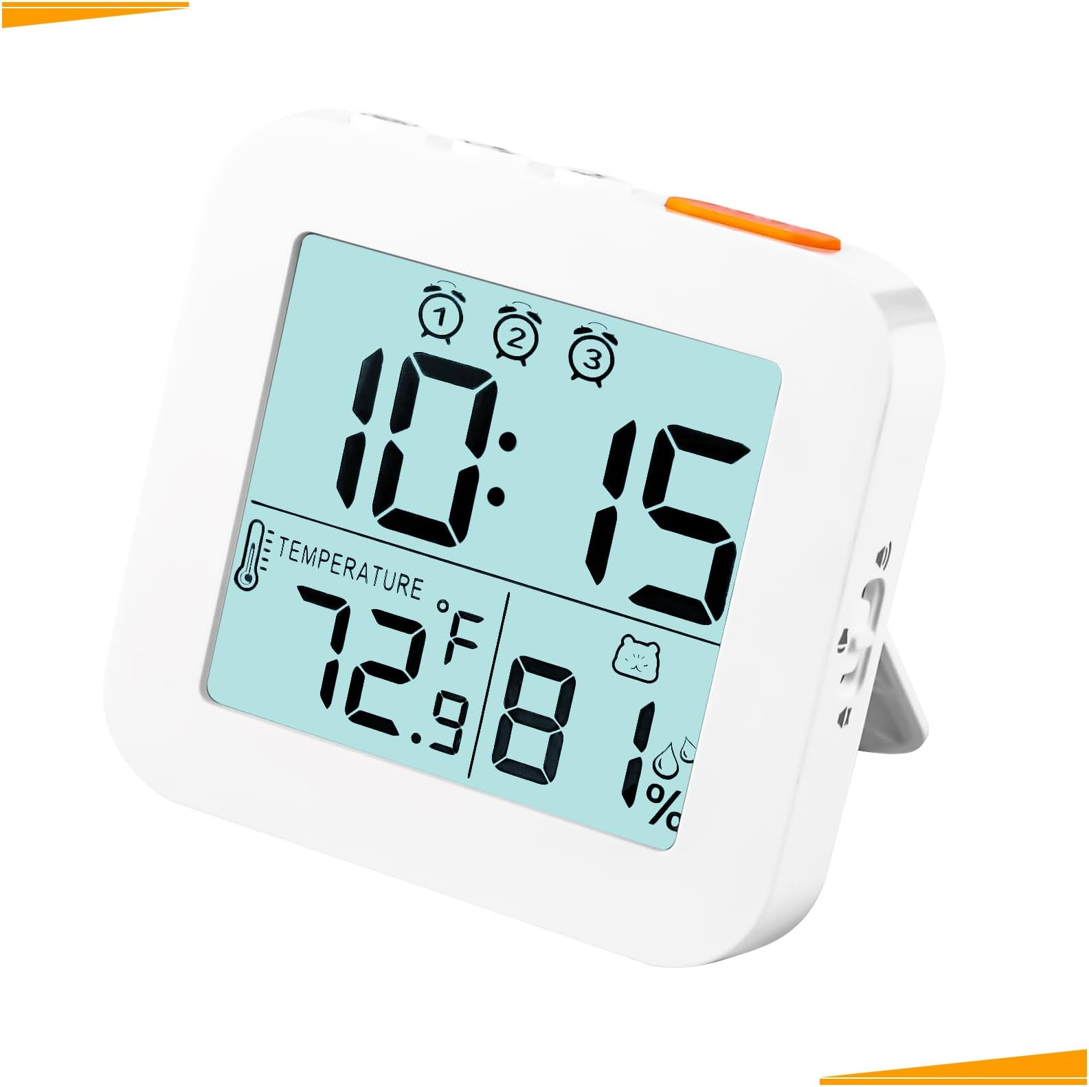 Amazon.com: Westclox 47508s Travelmate LCD Travel Folding Alarm Clock 5 ...