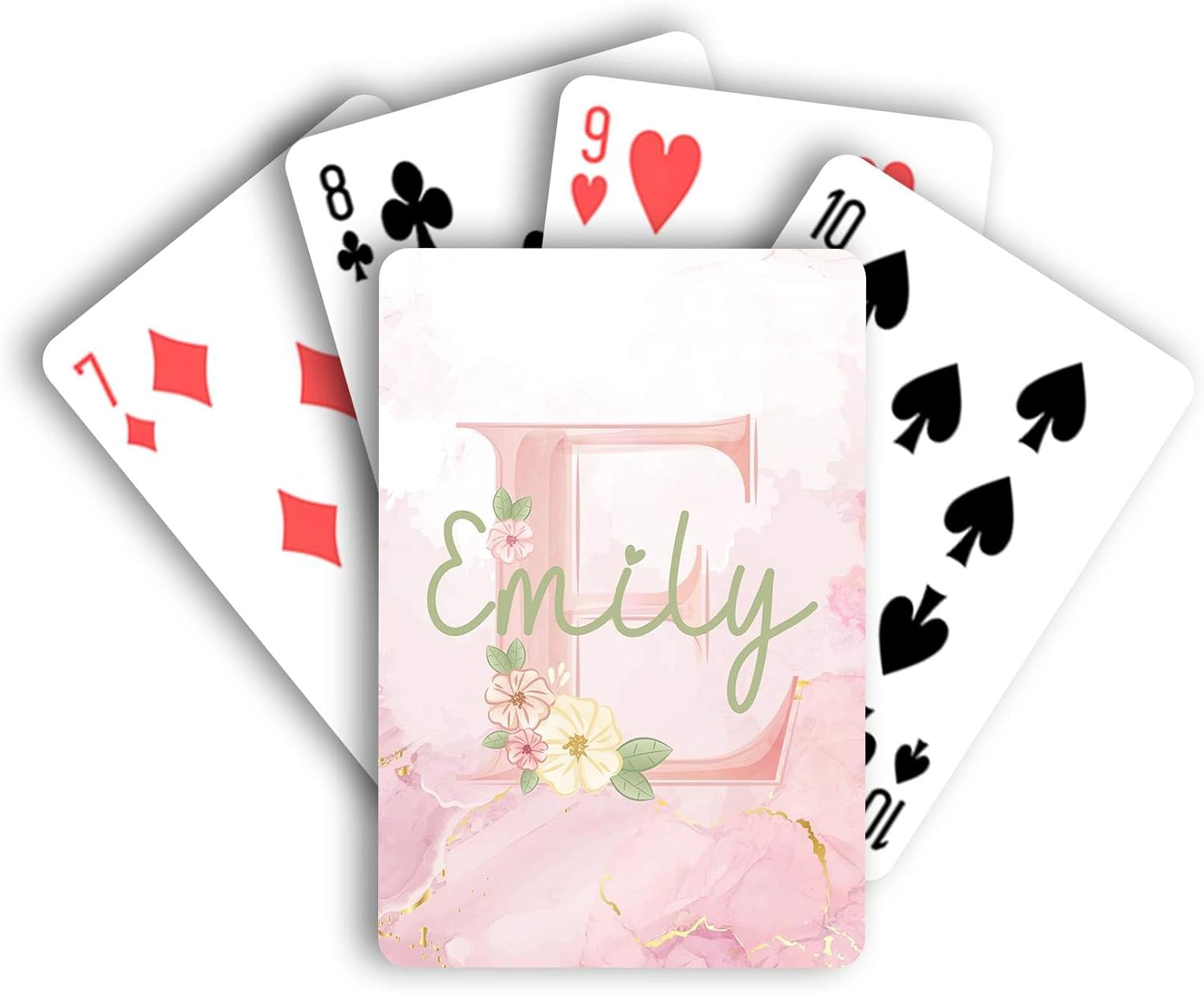 Amazon.com: Ffgjhynghyswda Custom Personalized Initial and Name Playing ...