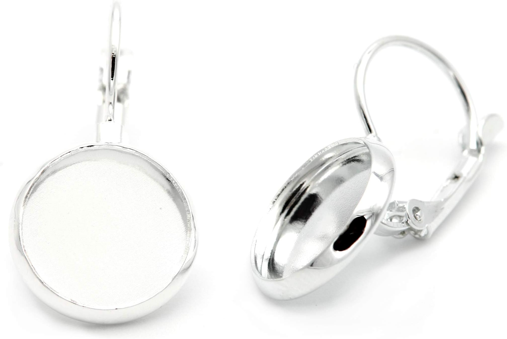 PandaHall 30 Sätze Leverback Ohrring Rohlinge Kit, 30 stücke ...