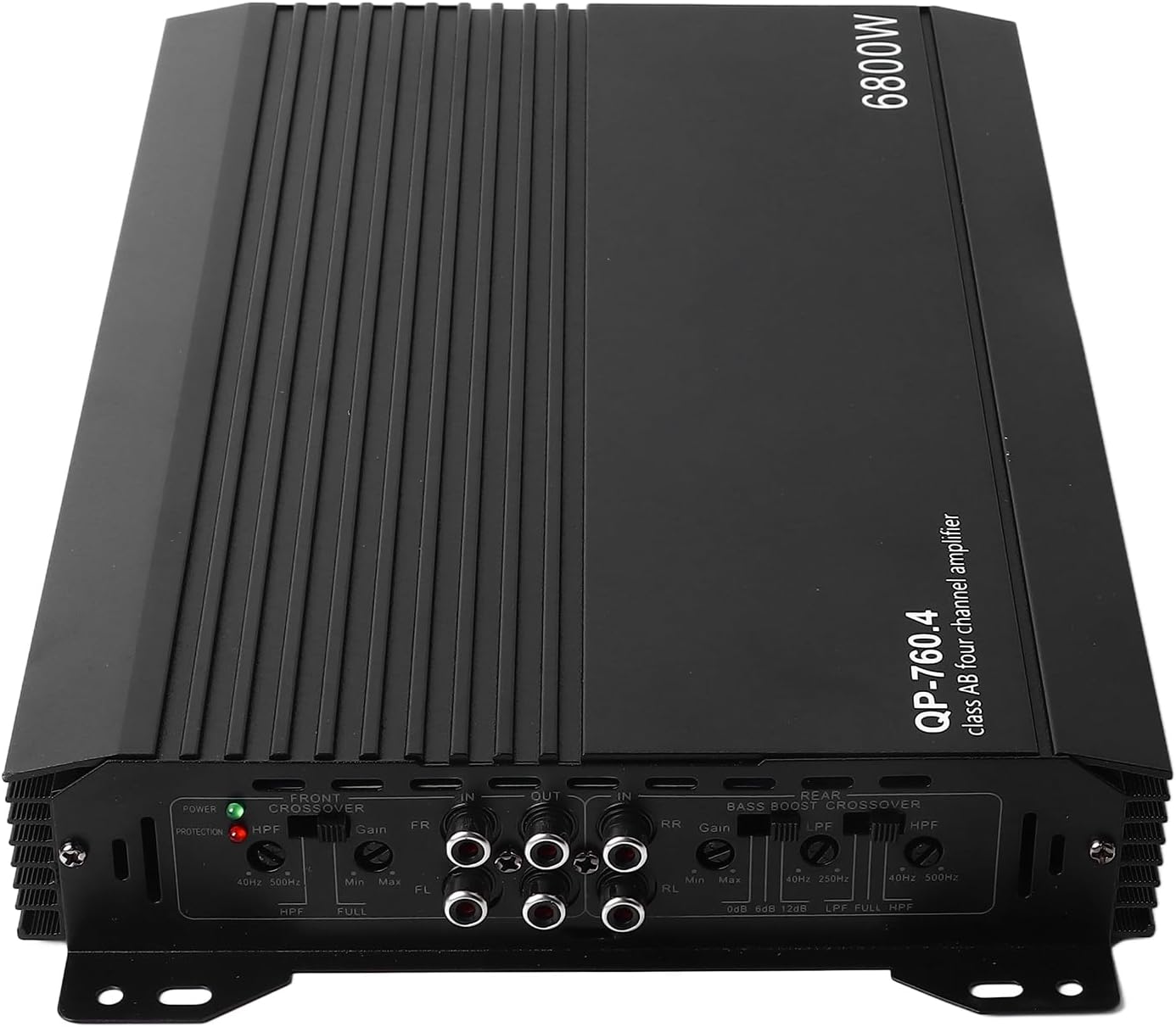 Car Stereo Amplifier 4 Channel,Aluminum Alloy High Heat Dissipation ...