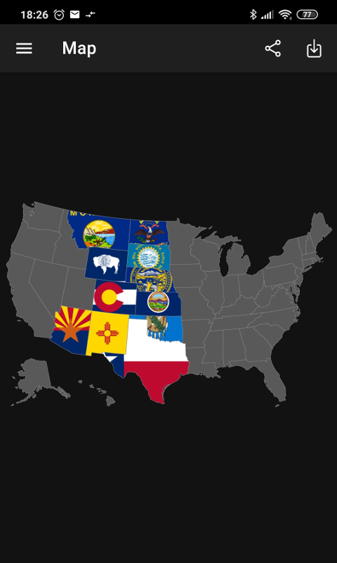 States Visited: keep track of States and Counties you have been to ...