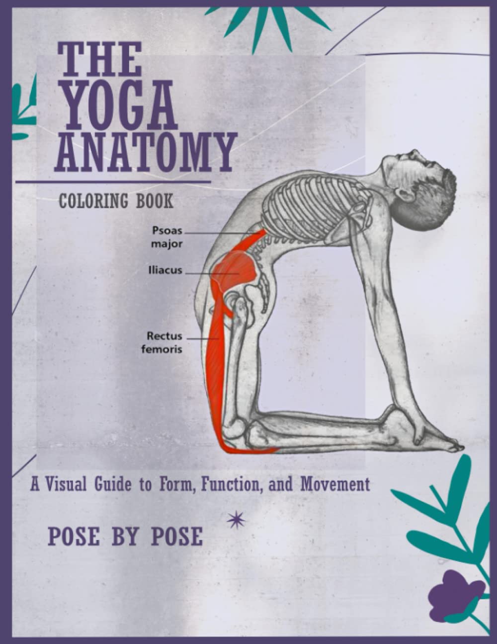 Buy The Yoga Anatomy Coloring Book : Pose by Pose I A Visual Guide to ...