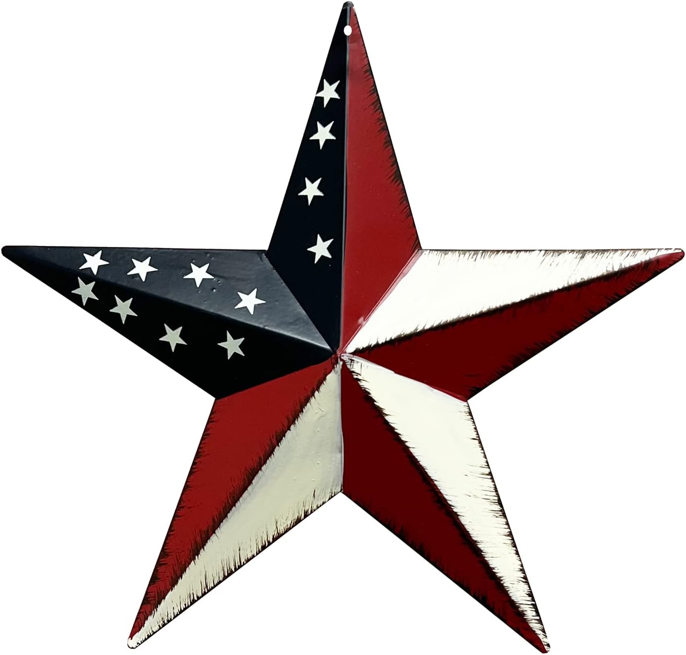 Amazon.com: T&Garice Dimensional Metal Antique Barn Star Rustic Country ...