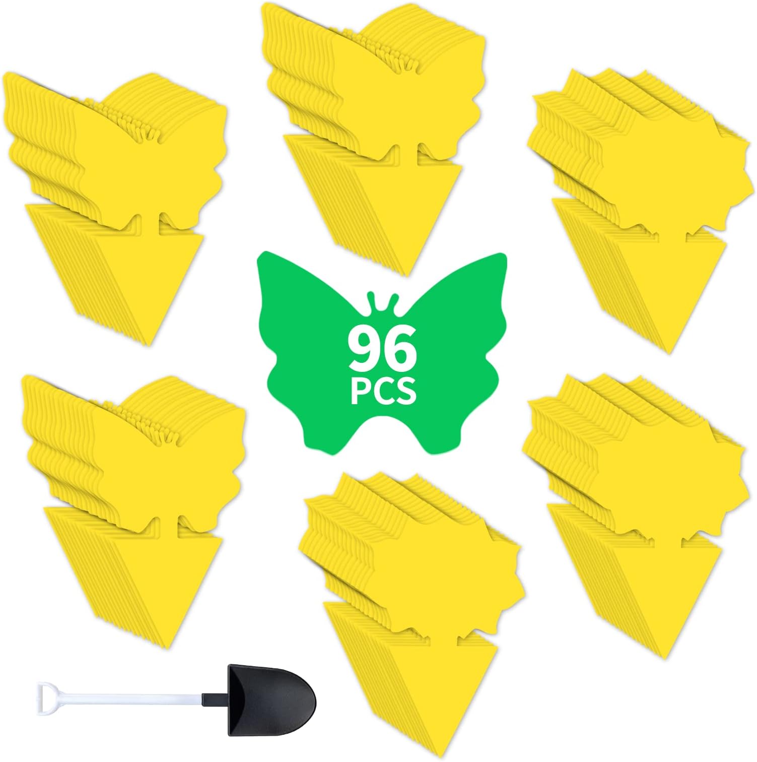 Amazon.com : Mosqueda 36PCS Yellow Sticky Bug Traps and 3 Pack Fly Fans ...